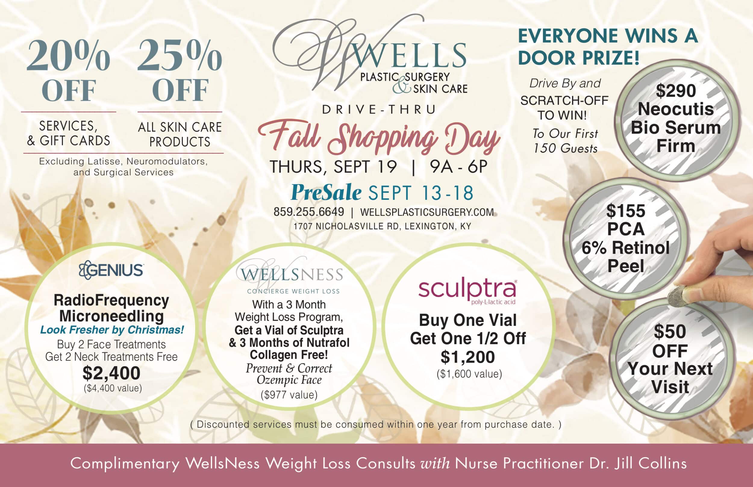 Specials - Wells Plastic Surgery