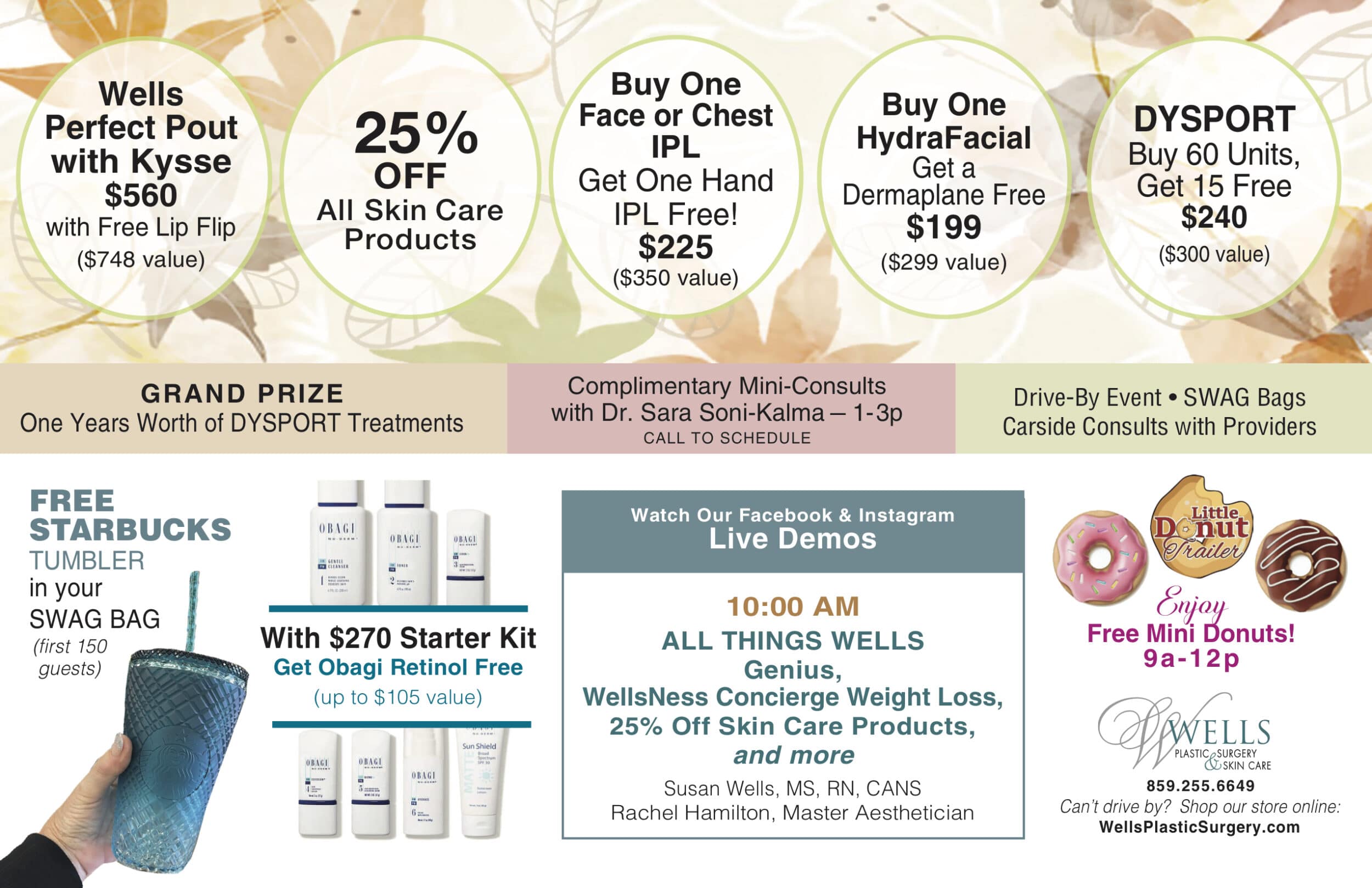 Specials - Wells Plastic Surgery